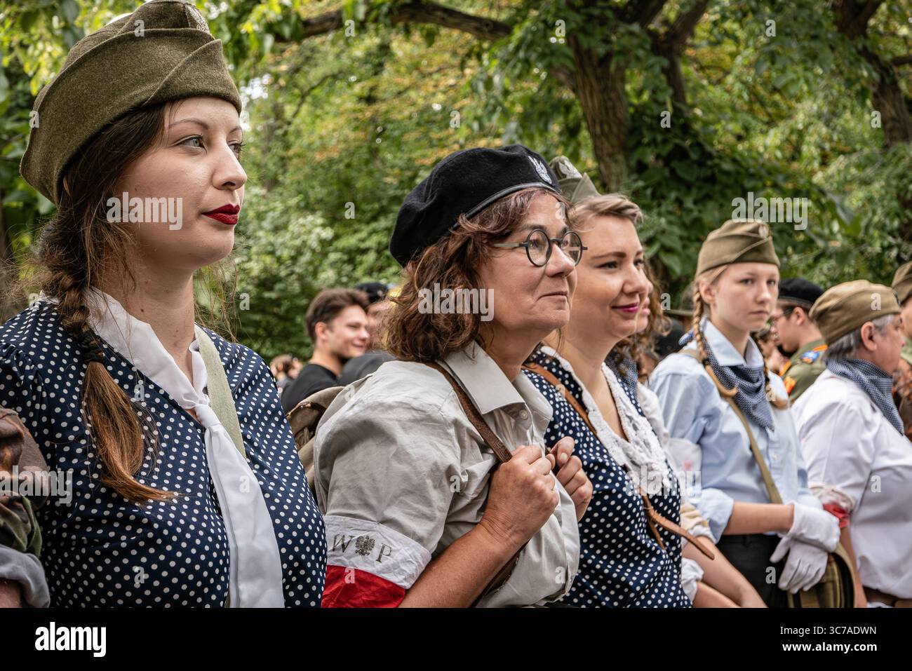 Warsaw, Poland. 1st Aug 2025. People in costume commemorate the 81st ...