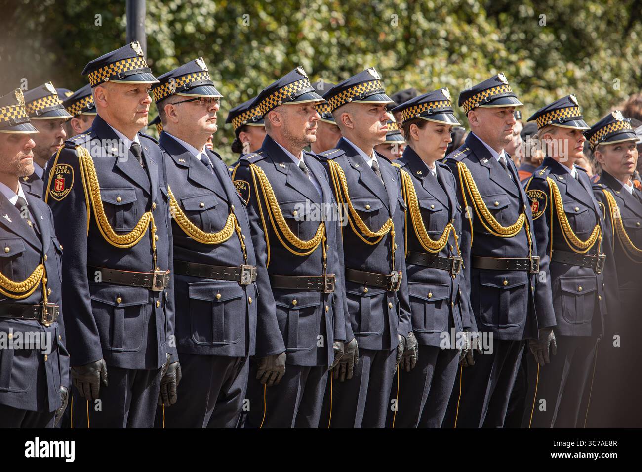Warsaw, Poland. 1st Aug 2025. City Police commemorates the 81st ...