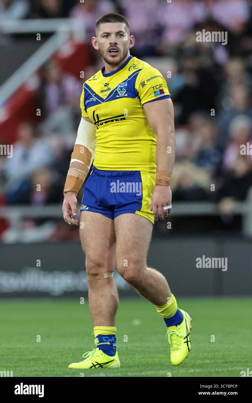 Danny Walker of Warrington Wolves during the Betfred Super League Round ...