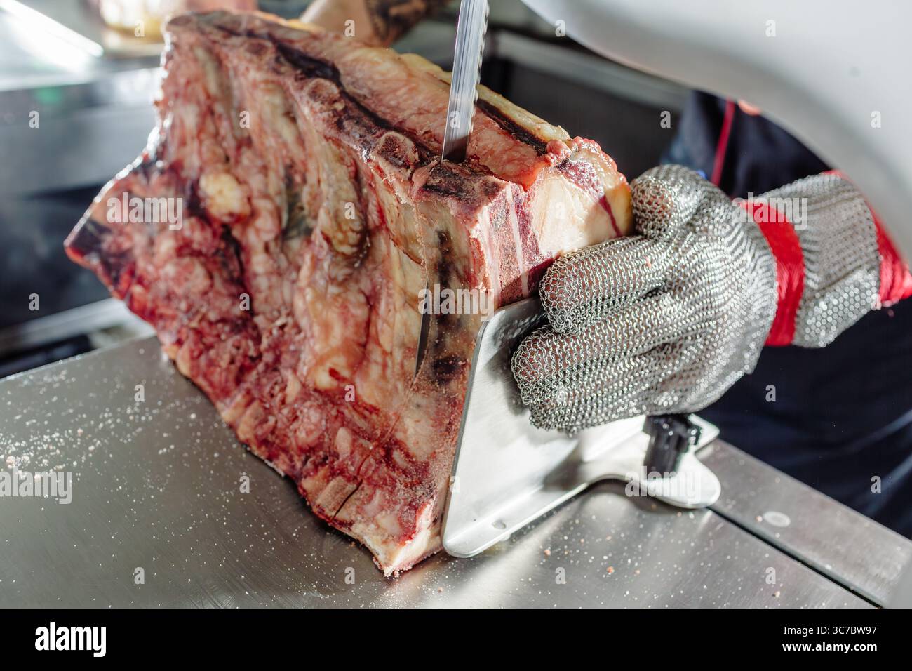 Closeup dry aged ribeye hi-res stock photography and images - Alamy