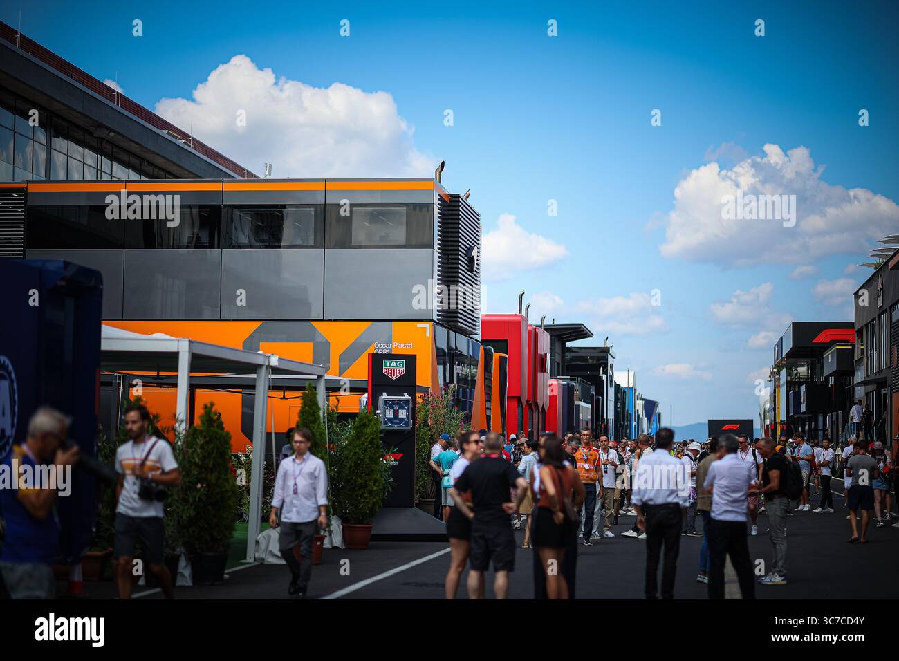 General atmosphere, during the Hungarian GP, Budapest 31 July-4 August ...