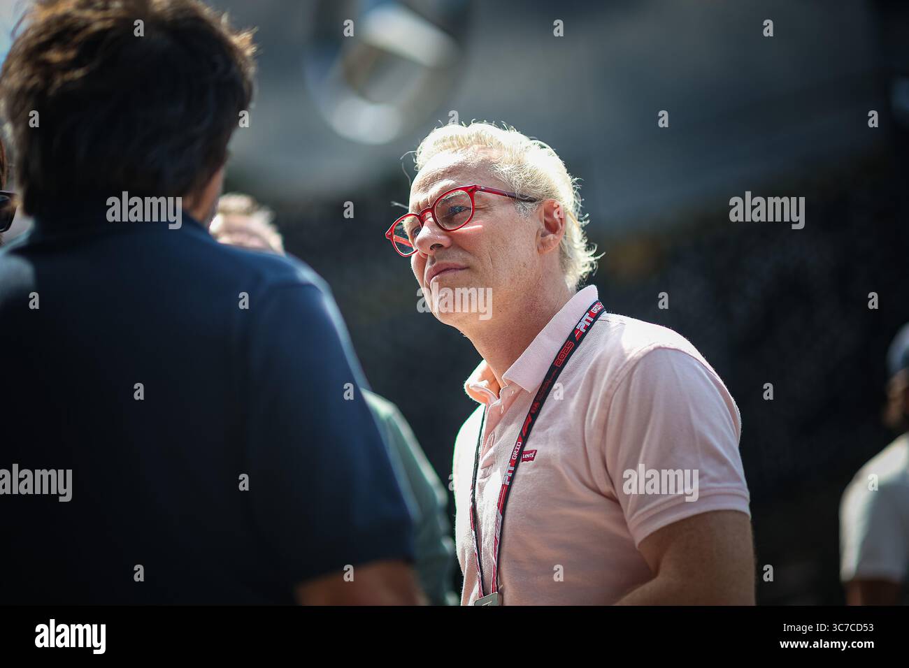 Jacques Villeneuve (CND) Williams ambassador and former driver at ...