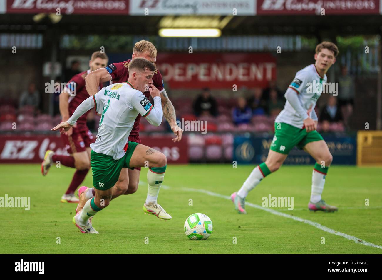 August 1, 2025, Turners Cross, Cork, Ireland - League of Ireland Premier Division: Cork City FC ...