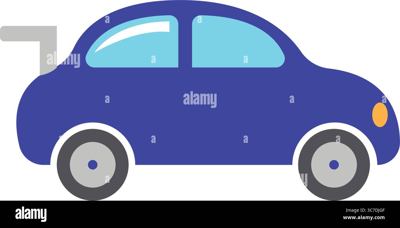 Isolated colored car kid Stock Vector Images - Alamy