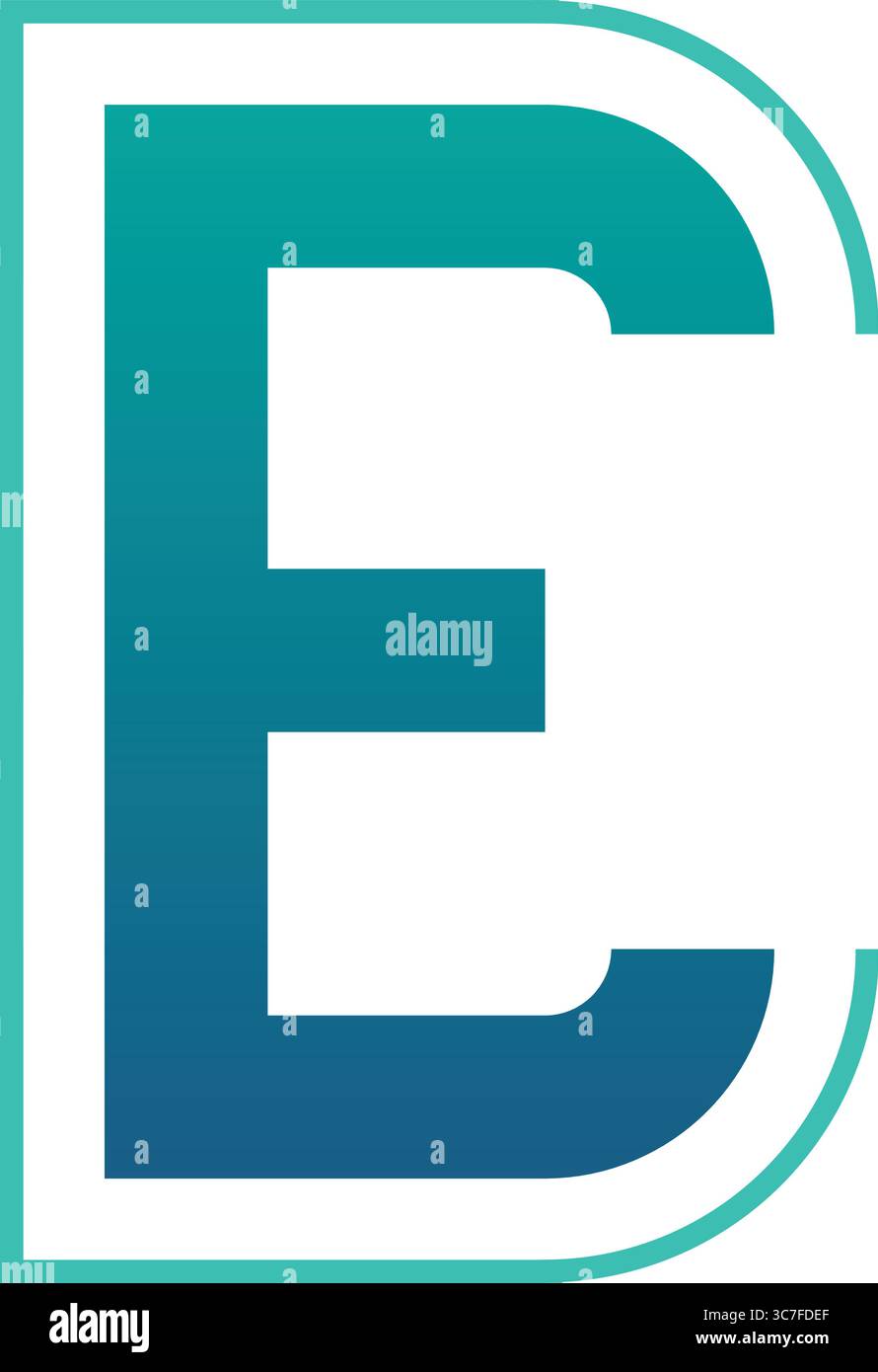 E shaped Stock Vector Images - Alamy