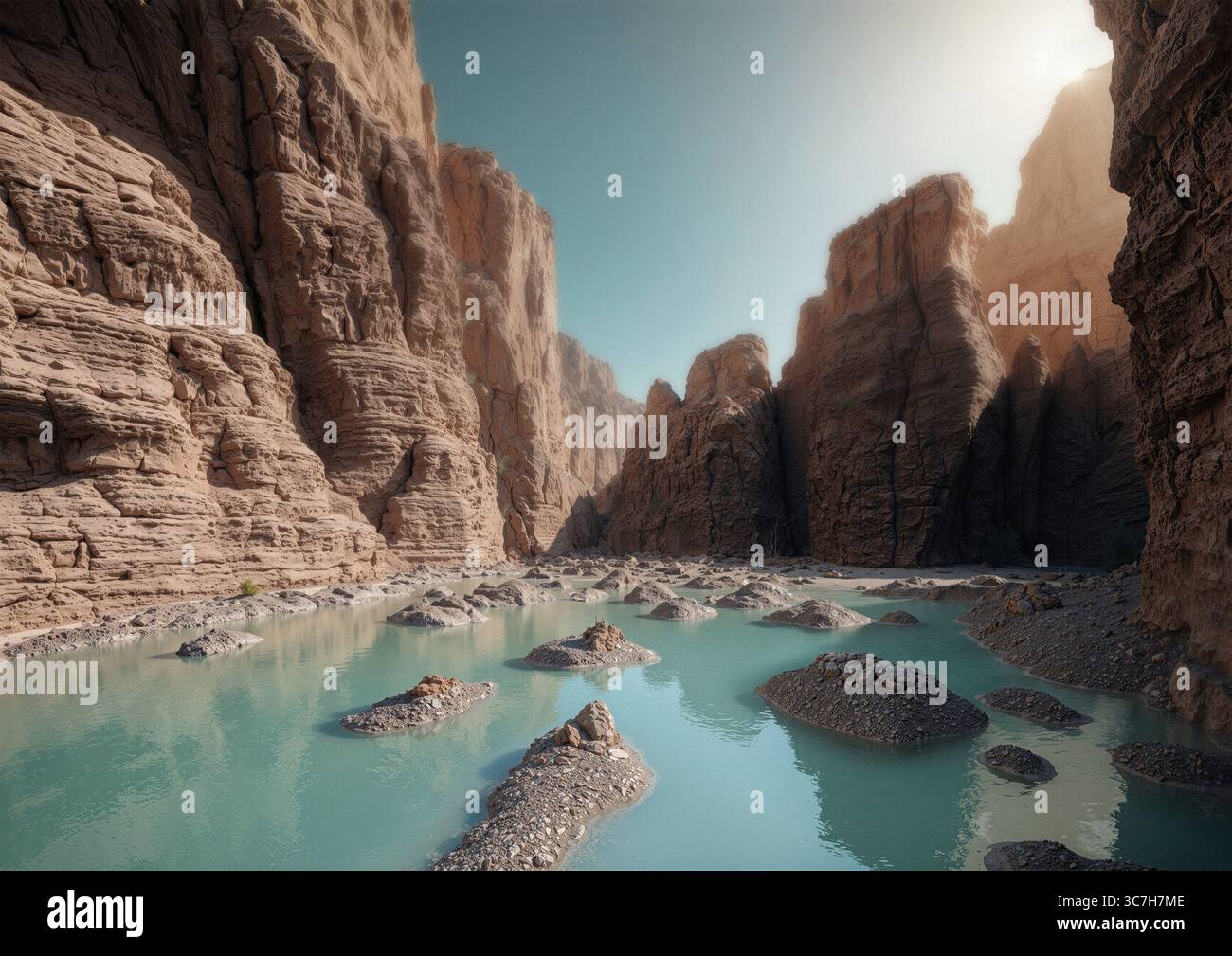 Mars habitable illustration hi-res stock photography and images - Alamy