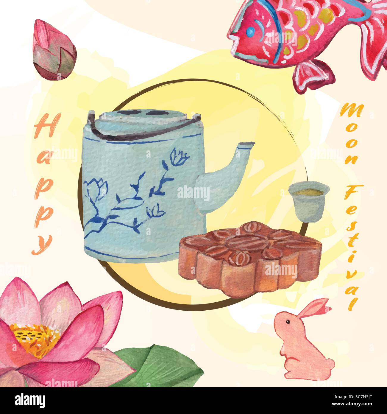 Seasonal flower festival Stock Vector Images - Alamy