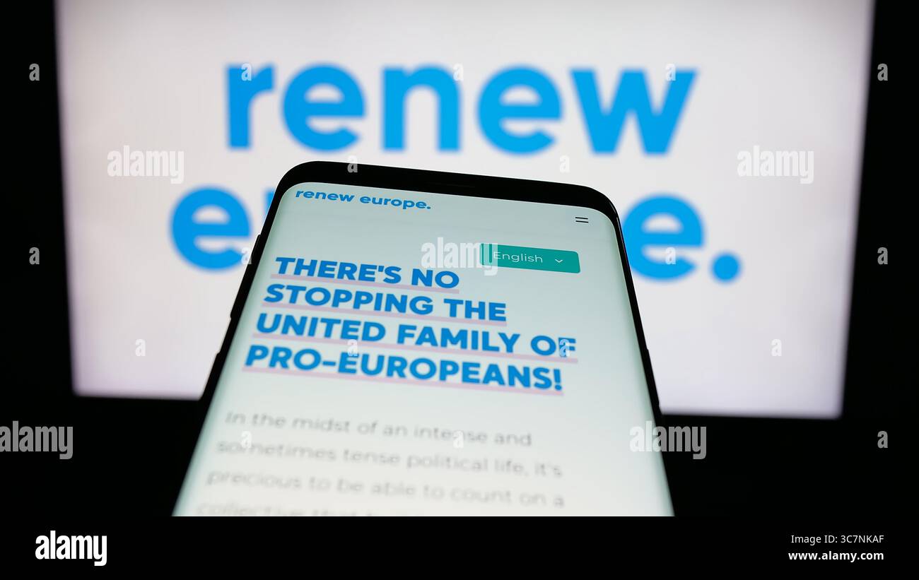 Renew europe logo hi-res stock photography and images - Alamy