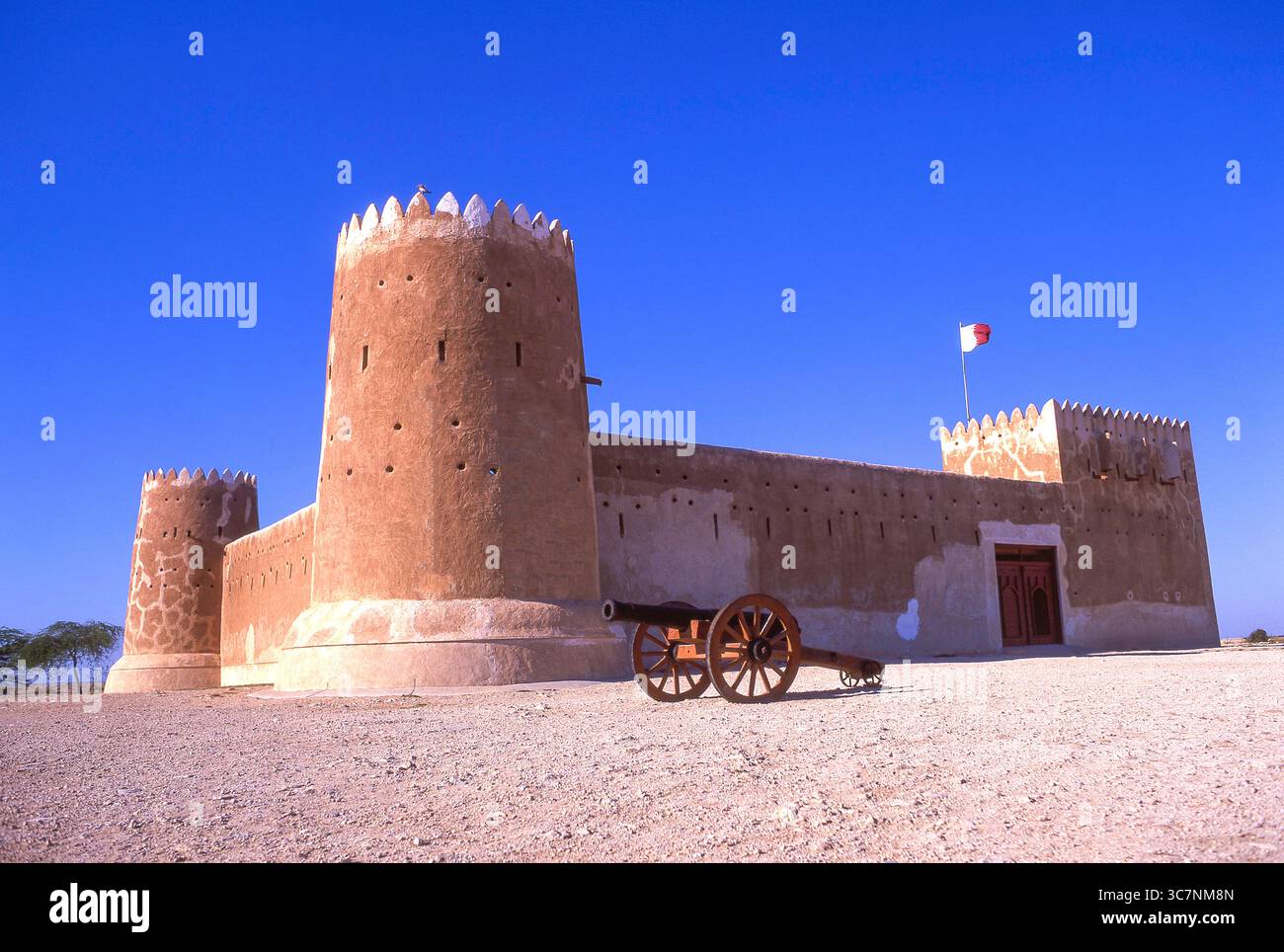 Al Zubarah Fort, Al Zubarah, Al Ghuwayriyah Municipality, State of ...