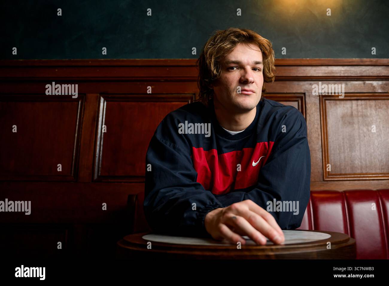 Former AFL player Brandon Jack poses for a photograph in Sydney ...