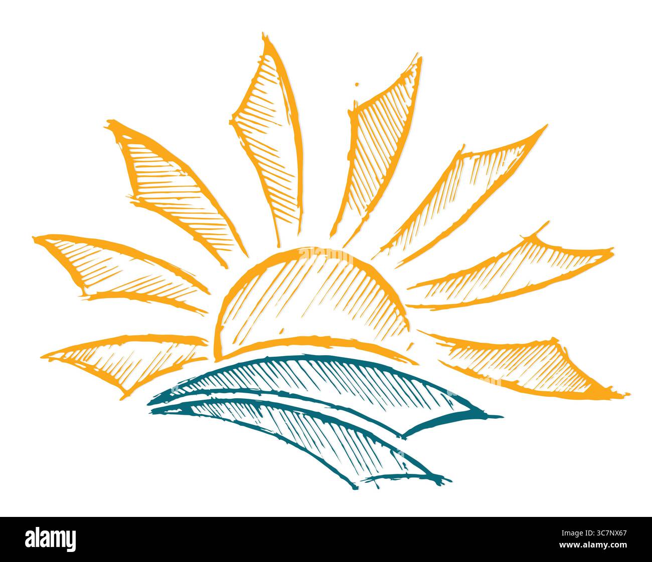 Horizon dawn Cut Out Stock Images & Pictures - Alamy