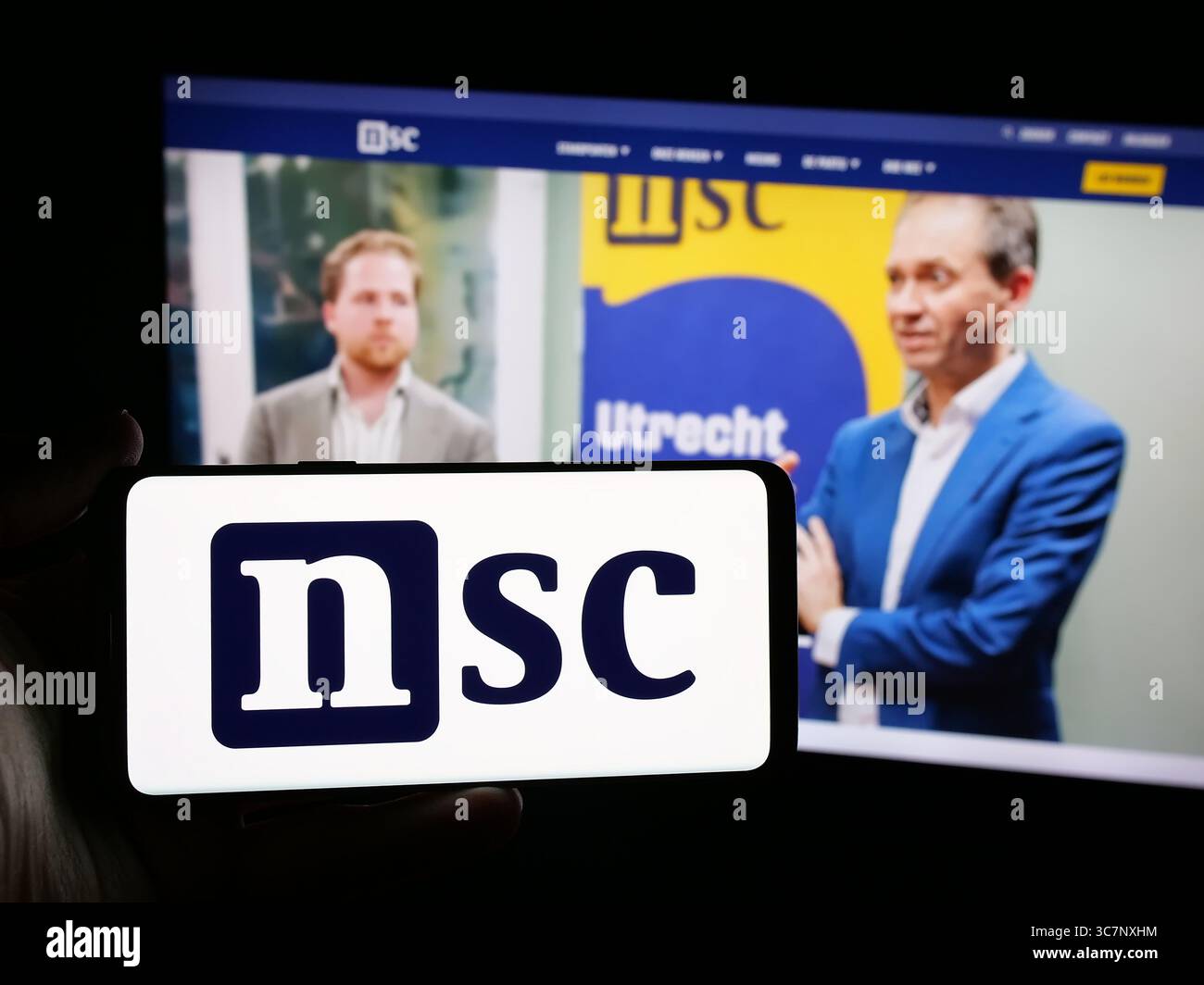 Nieuw sociaal contract logo hi-res stock photography and images - Alamy
