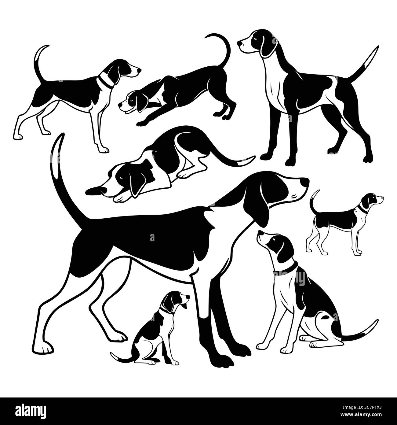 Versatile breed Stock Vector Images - Alamy