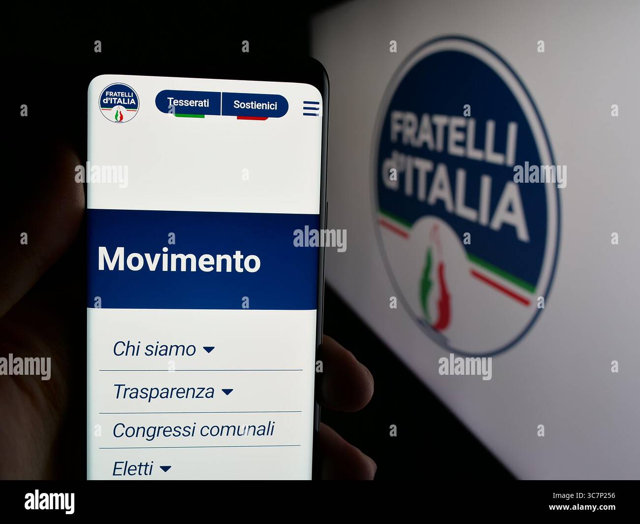 Fratelli d'italia logo hi-res stock photography and images - Alamy