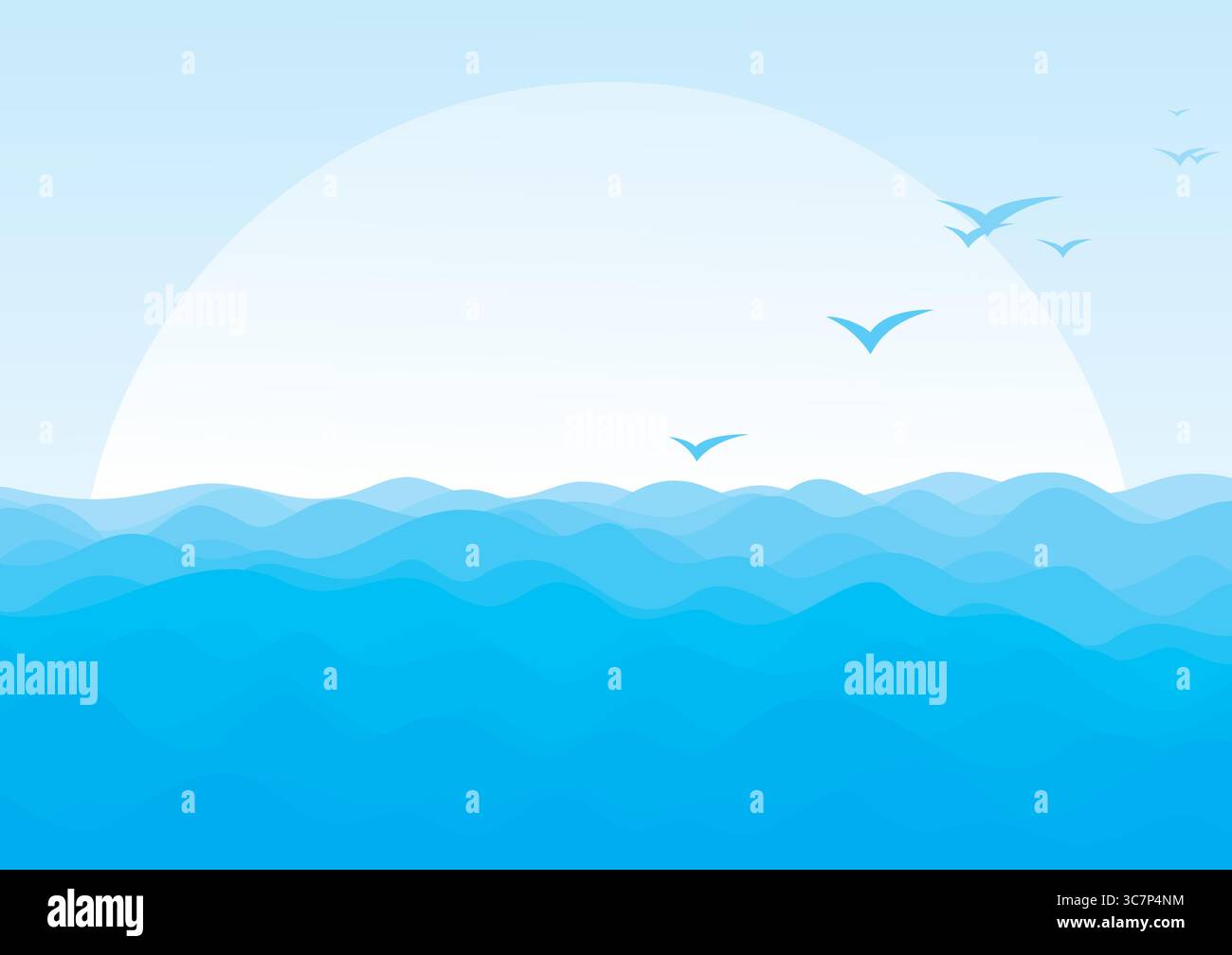 Storm sun sea Stock Vector Images - Alamy