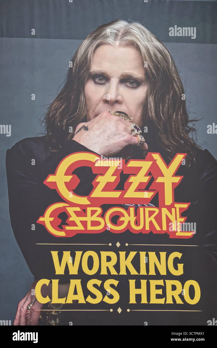 Ozzy osbourne working class hi-res stock photography and images - Alamy