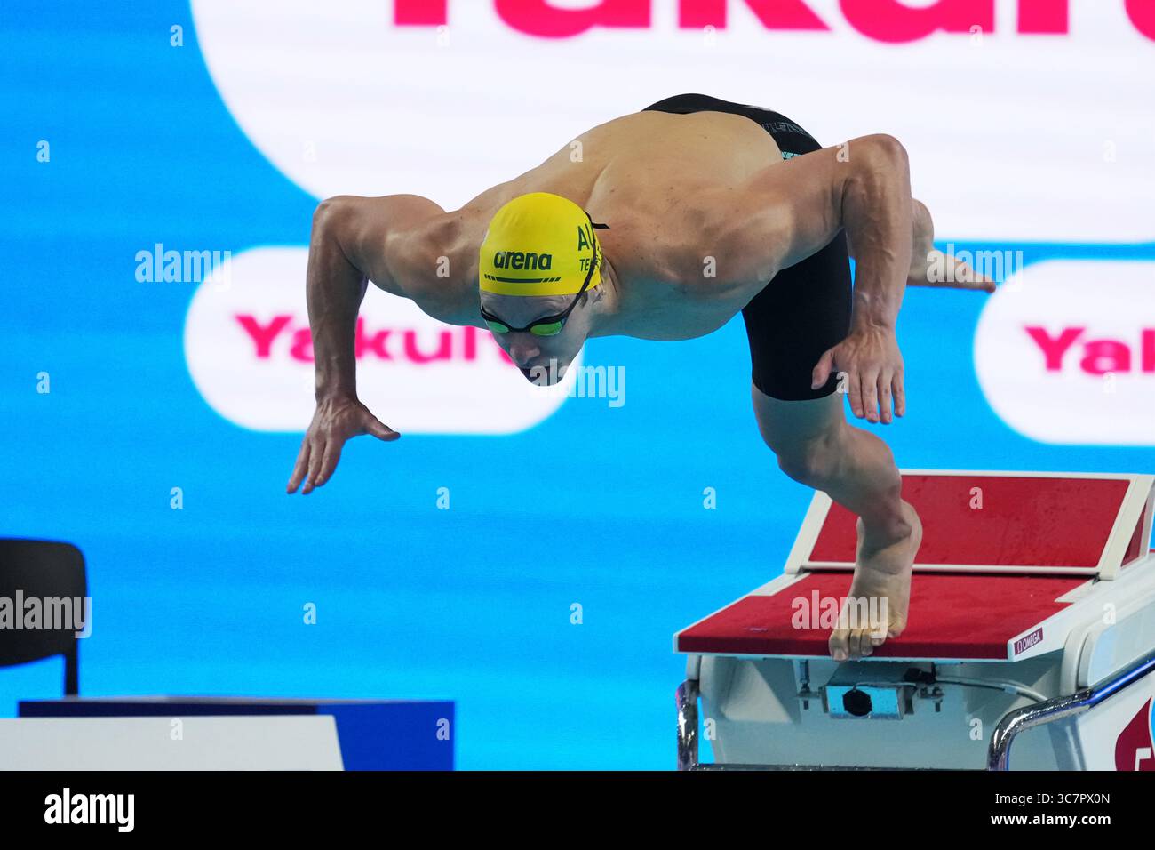 Matthew Temple from Australia during the World Aquatics Championships ...