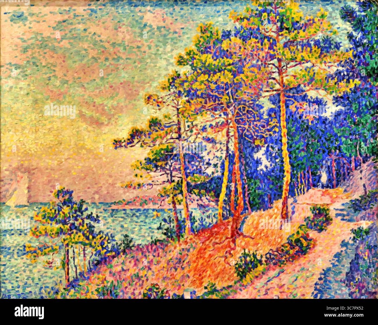 Signac light and sea hi-res stock photography and images - Alamy