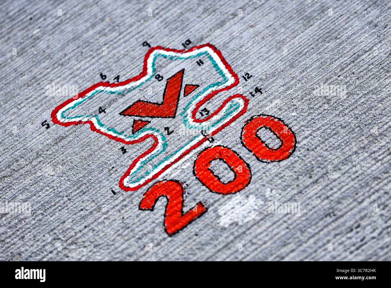 Budapest, Hungary. 02nd Aug, 2025. Circuit atmosphere - track map. 02. ...