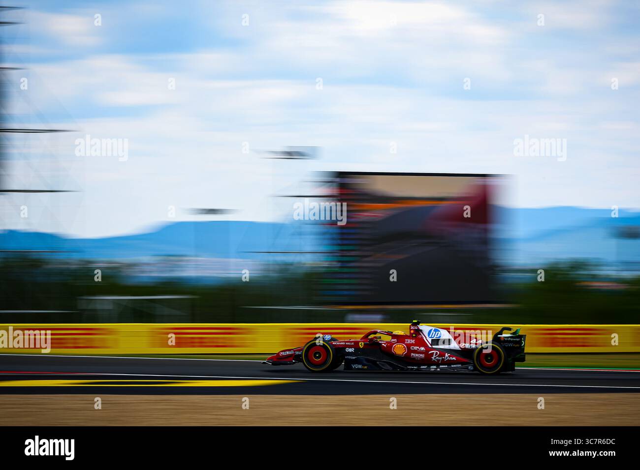 44 Lewis Hamilton, (GRB) Scuderia Ferrari SF25, during the Hungarian GP ...