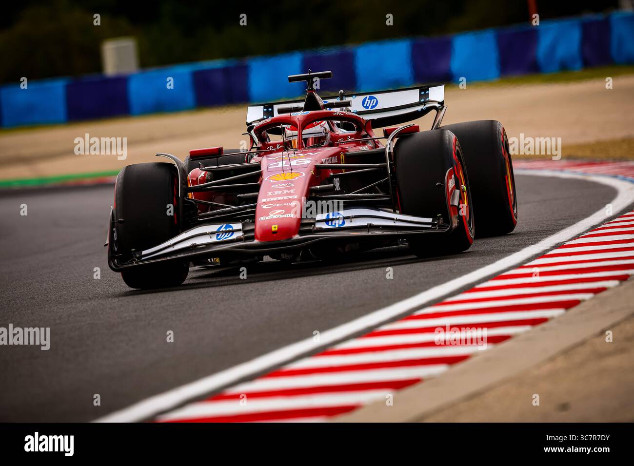 16 Charles Leclerc, (MON) Scuderia Ferrari SF25, during the Hungarian ...