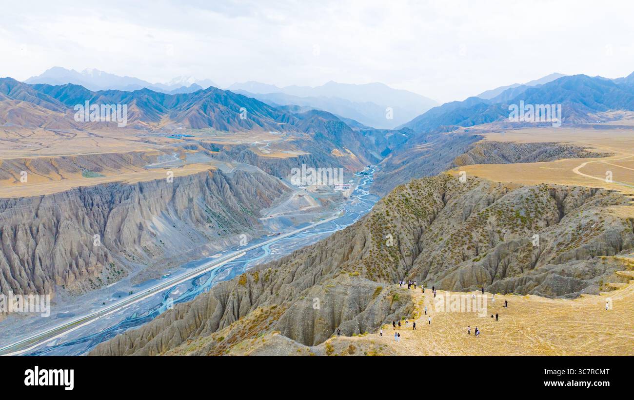 WUSU, CHINA - JULY 28, 2025 - Tourists are visiting the Wusu Grand ...