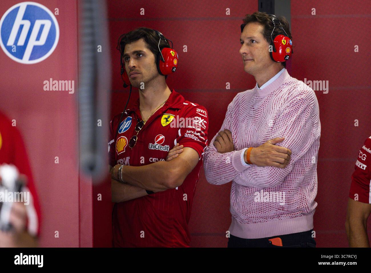 ELKANN John (ita), Ferrari President, portrait during the 2025 Formula ...