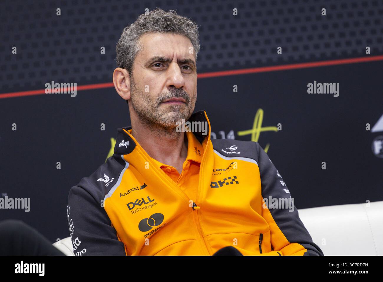 Press conference, STELLA Andrea (ita), Team Principal of McLaren F1 ...