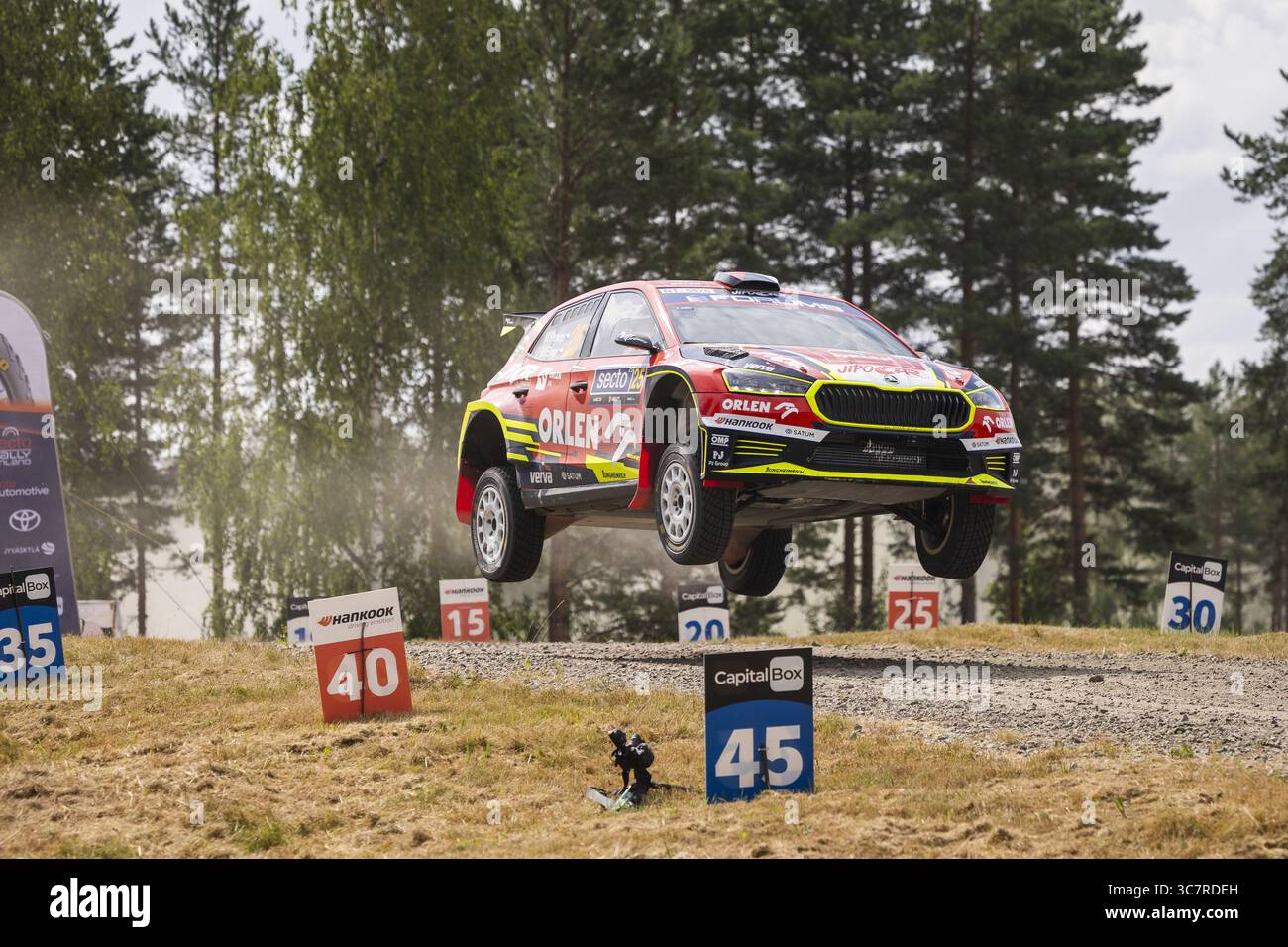 25 Martin PROKOP, Michal ERNST, Skoda Fabia RS Rally2, action during ...