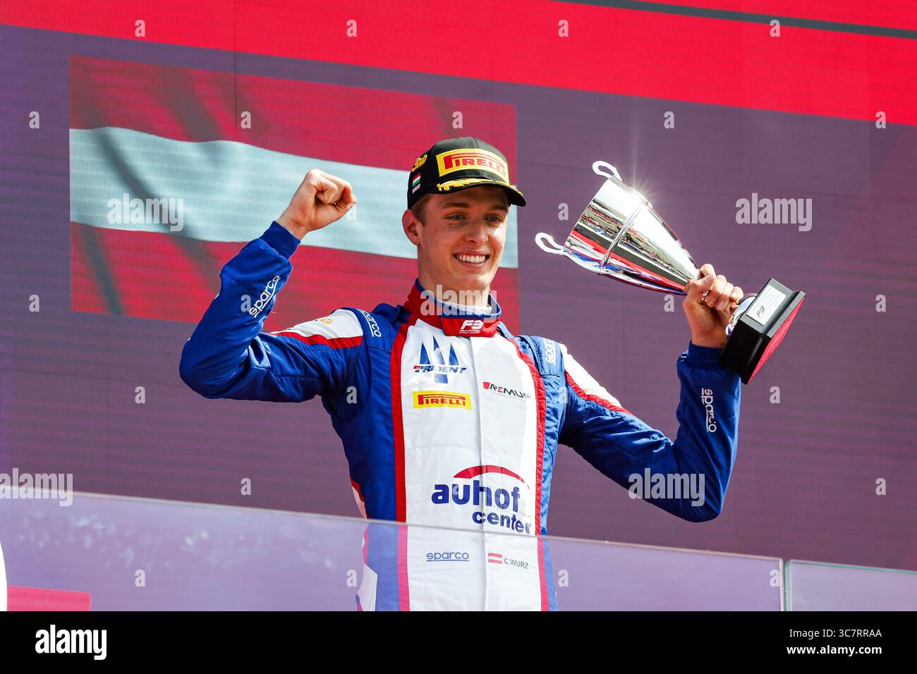 WURZ Charlie (aut), Trident, Dallara F3 2025, portrait during the 9th ...