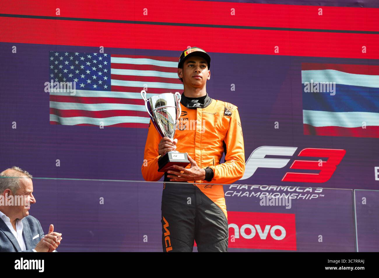 UGOCHUKWU Ugo (usa), Prema Racing, Dallara F3 2025, portrait during the ...