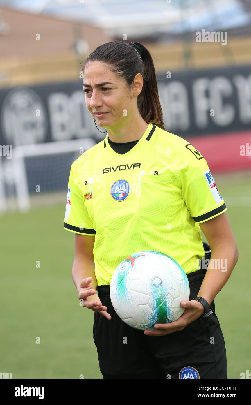 Maria Sole Ferrieri Caputi referee during the friendly match between ...