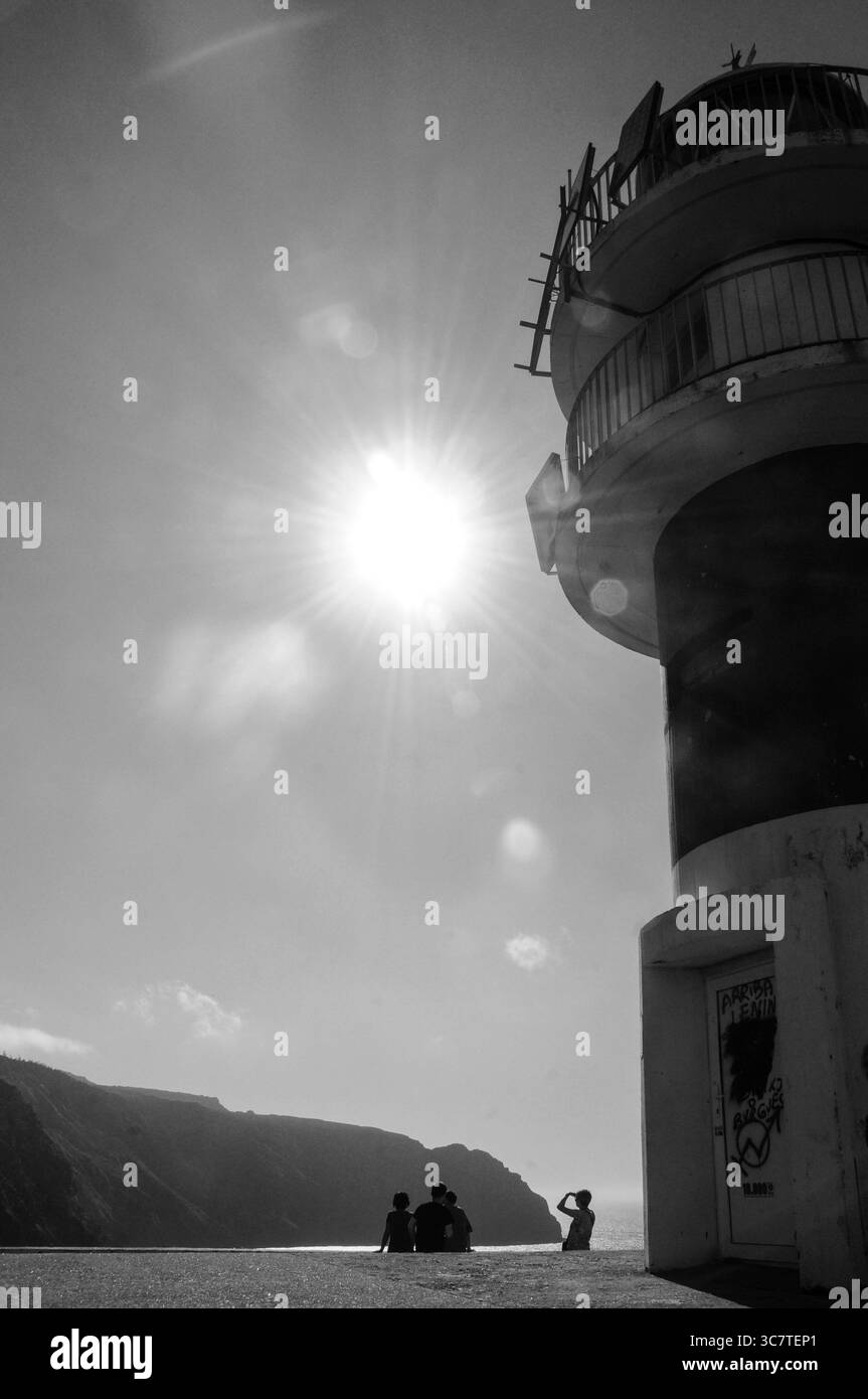 Northern spanish coast Black and White Stock Photos & Images - Alamy