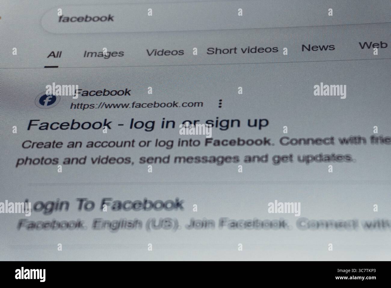 Facebook from meta social hi-res stock photography and images - Alamy