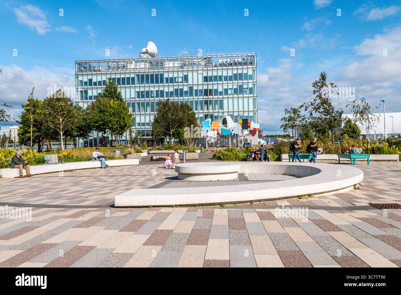 BBC STUDIOS BUILDING on the River Clyde July 31st 2025 Stock Photo - Alamy
