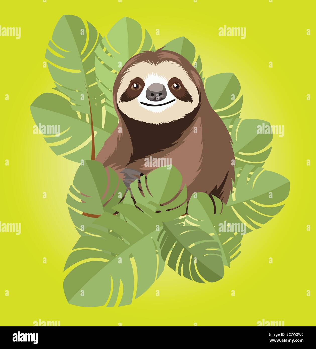 Smiling tropical Stock Vector Images - Alamy