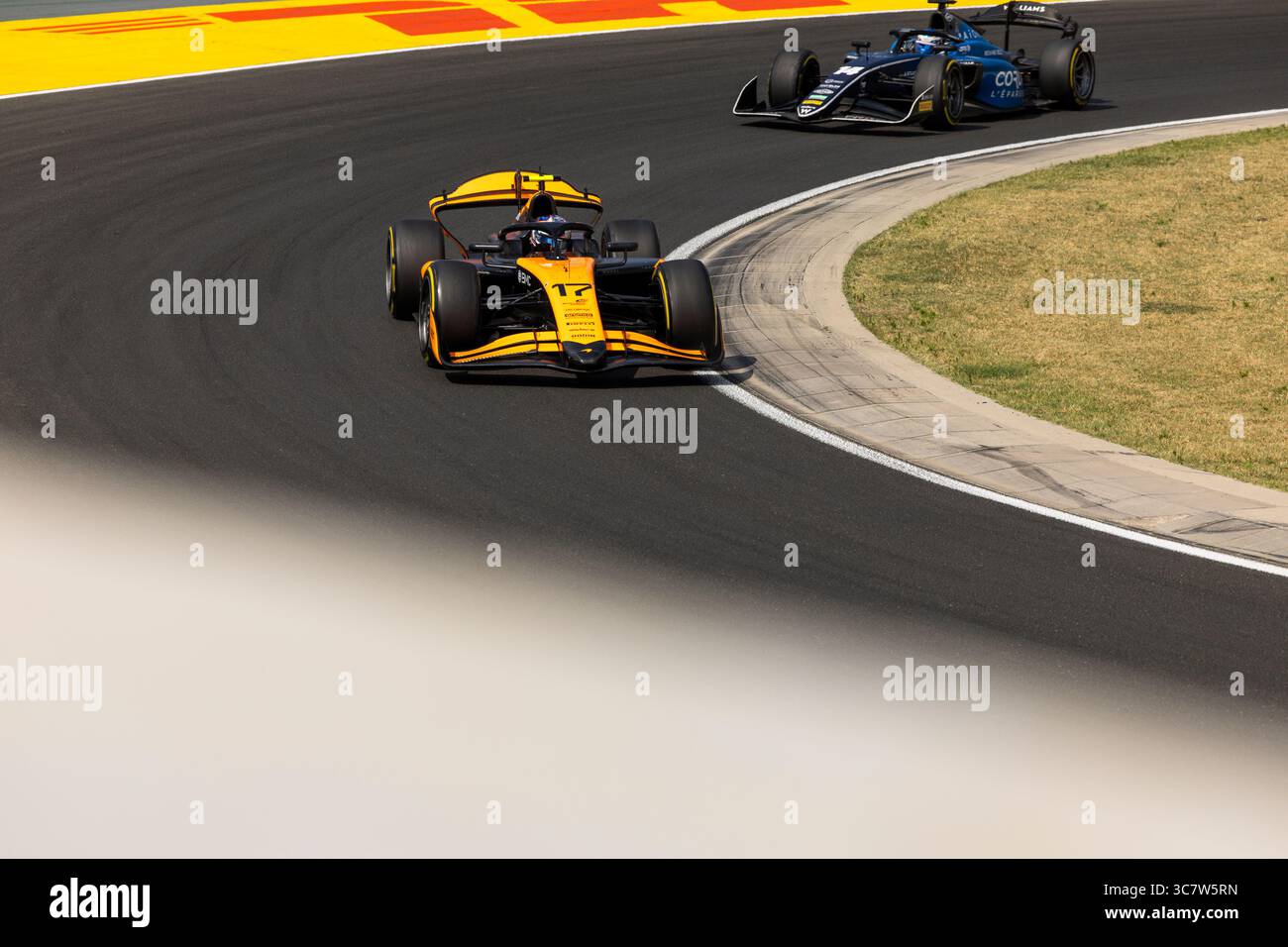 17 DUNNE Alex (irl), Rodin Motorsport, Dallara F2 2024, action during ...