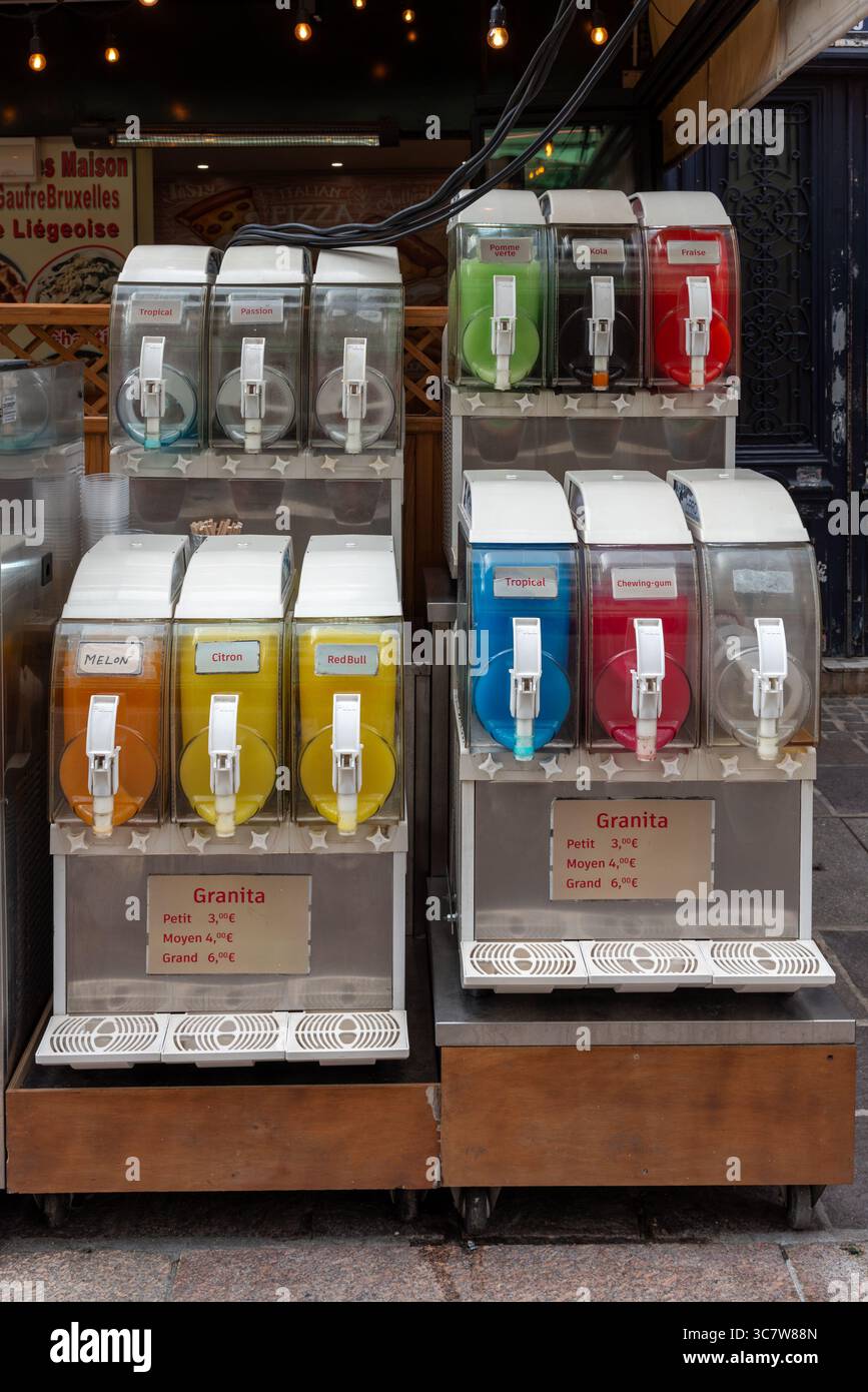 Granita machine hi-res stock photography and images - Alamy