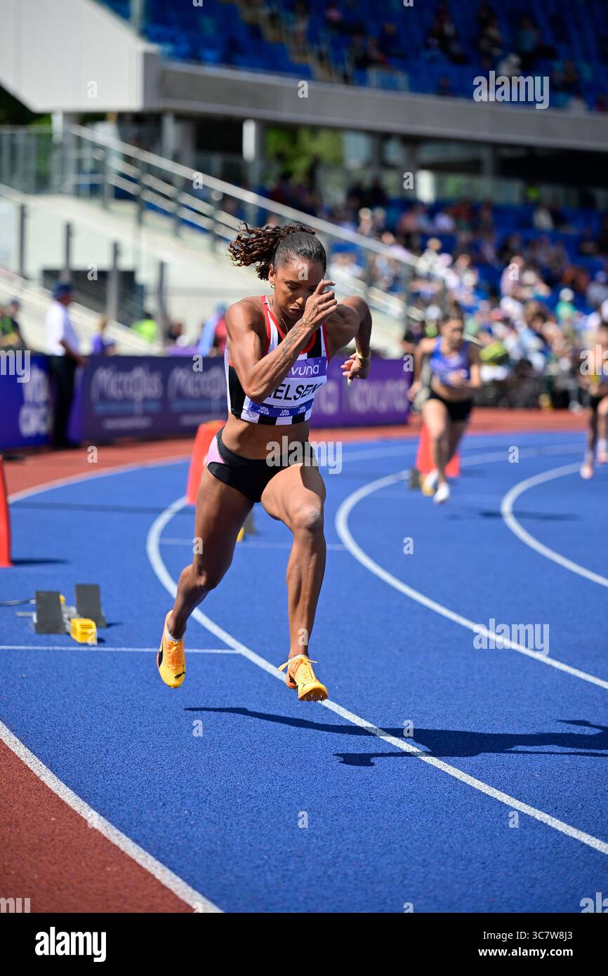 Birmingham. 02nd Aug, 2025. Birmingham August 2 : NIELSEN Lina Team ...