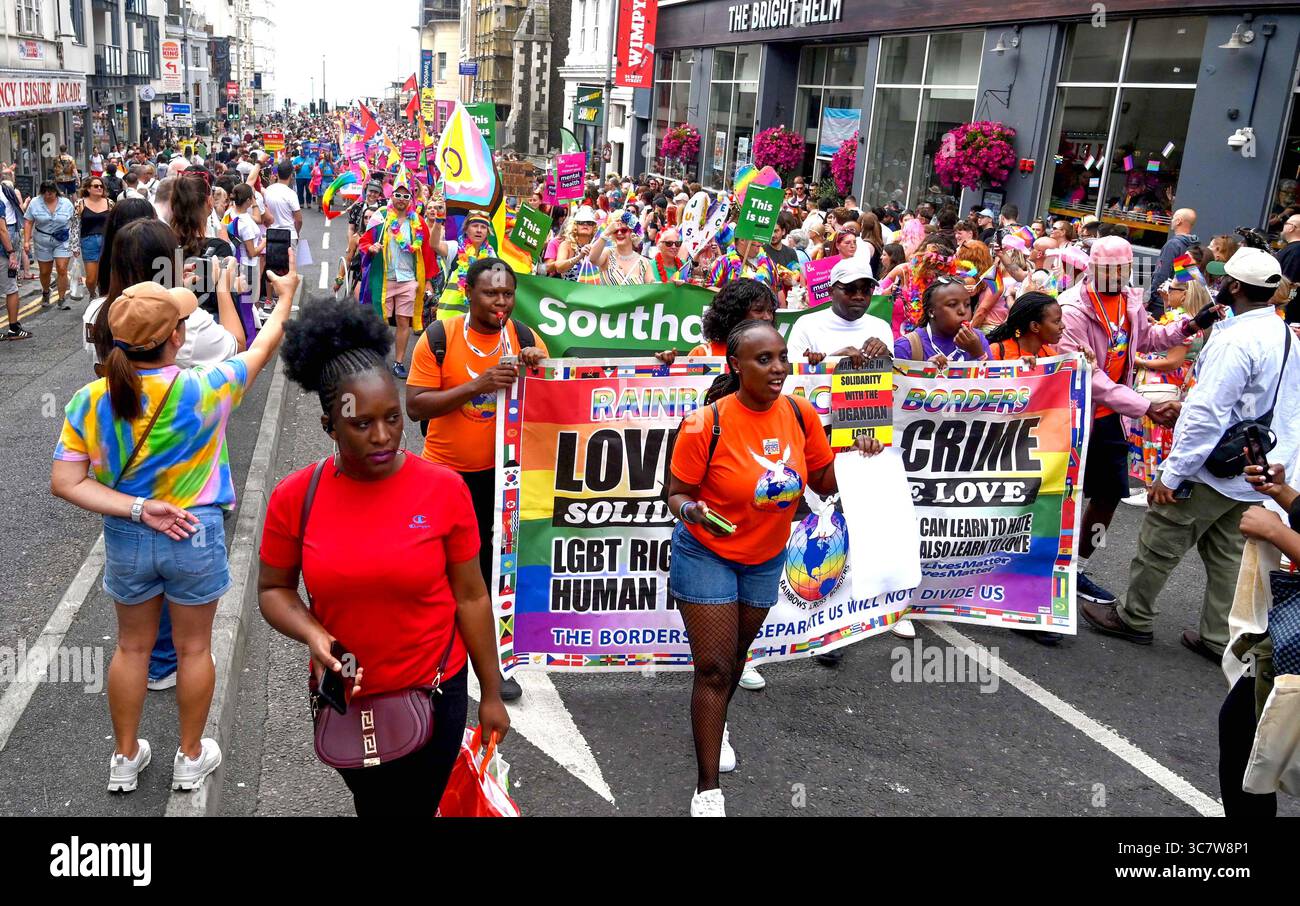 Brighton and hove pride celebrations 2025 hi-res stock photography and ...
