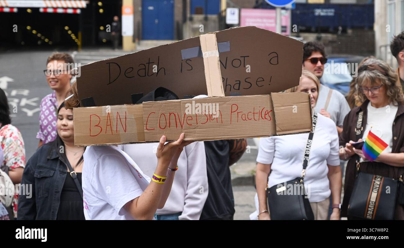 Brighton pride 2025 protest hi-res stock photography and images - Alamy