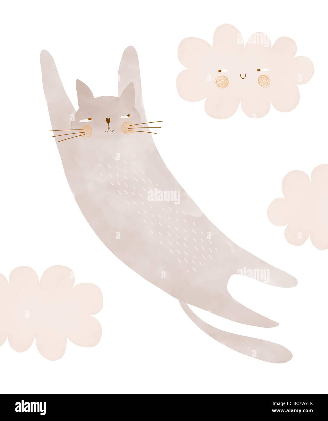 Dreamy white cloud Stock Vector Images - Alamy