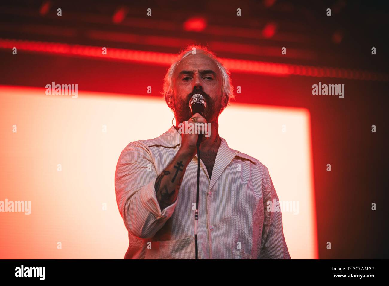 IDLES performing live at Block Party, Queen Square, Bristol, UK on ...
