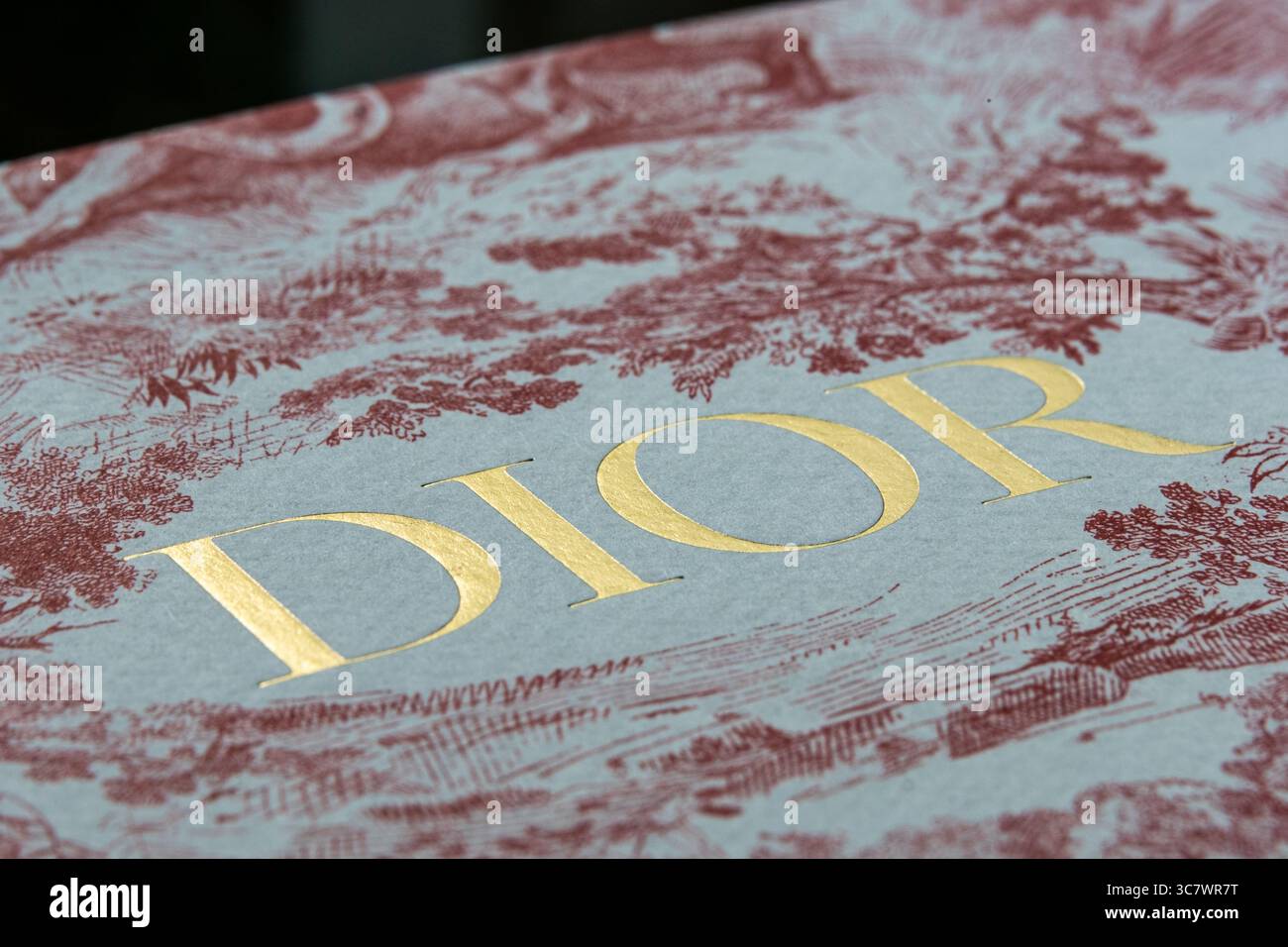 Riga, Latvia - August 02, 2025: Close-up view of the luxurious Dior ...