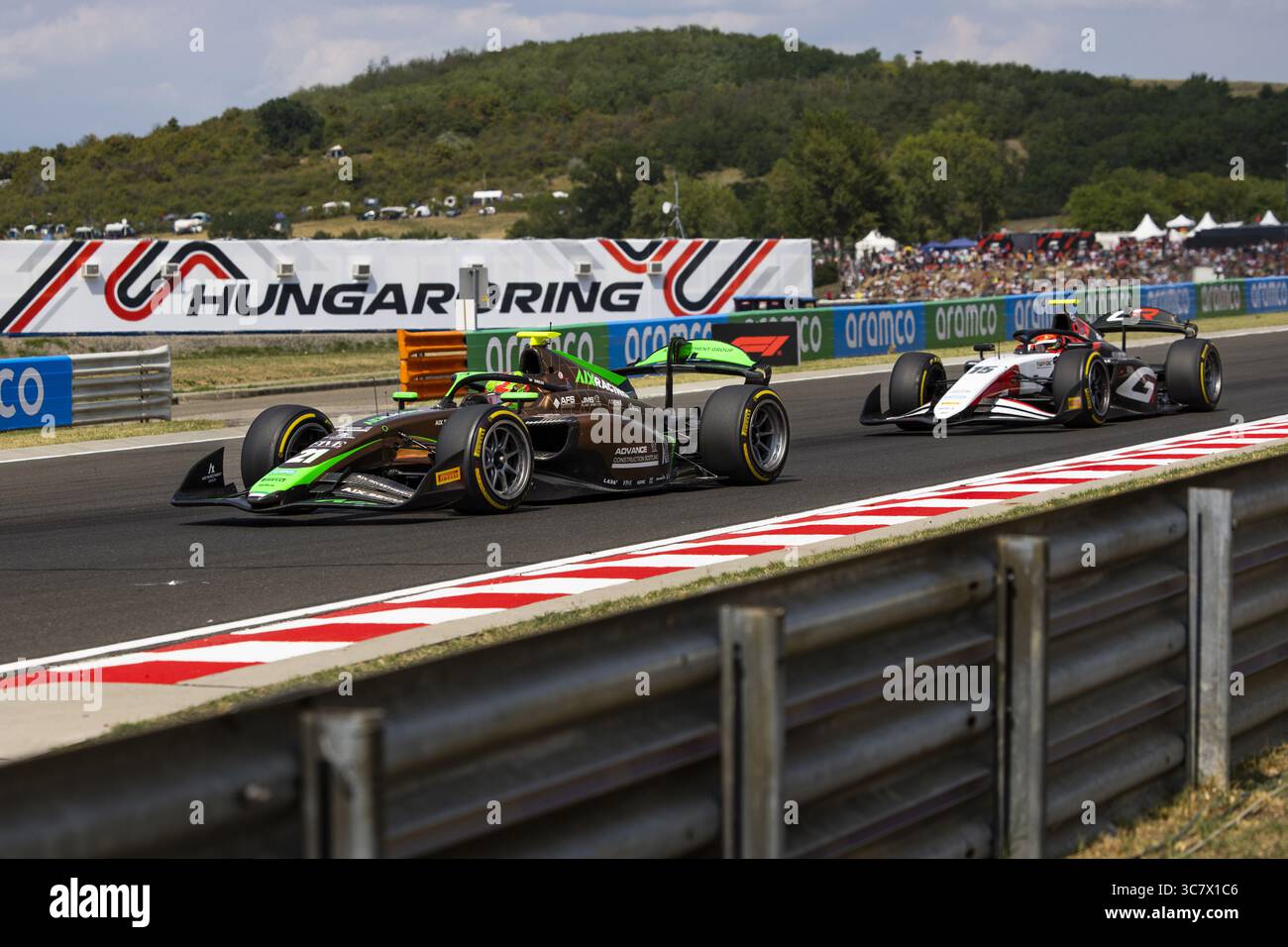 21 SHIELDS Cian (gbr), AIX Racing, Dallara F2 2024, action during the ...