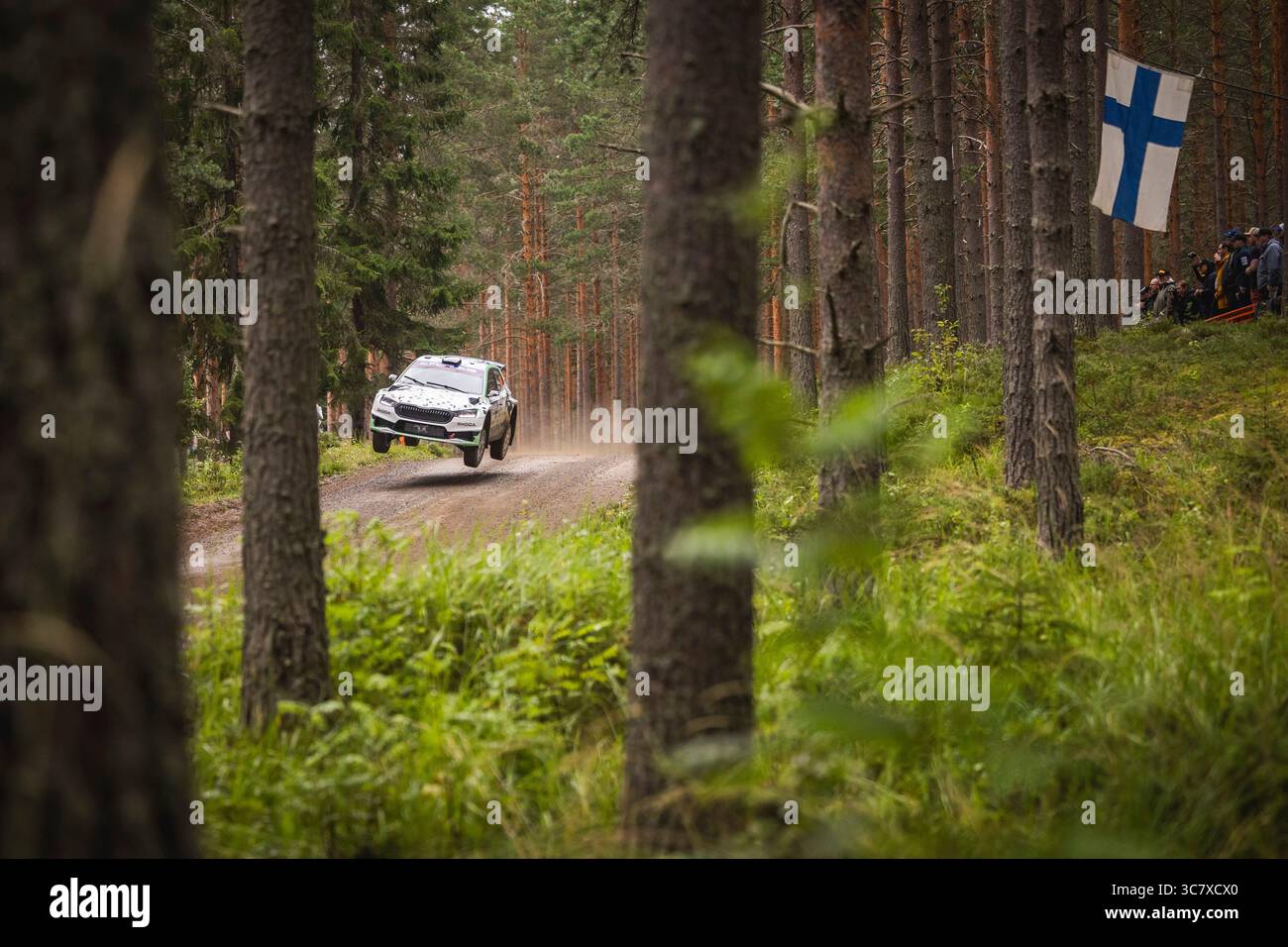 35 Robert VIRVES, Jakko VIILO, Skoda Fabia RS Rally2, action during the ...