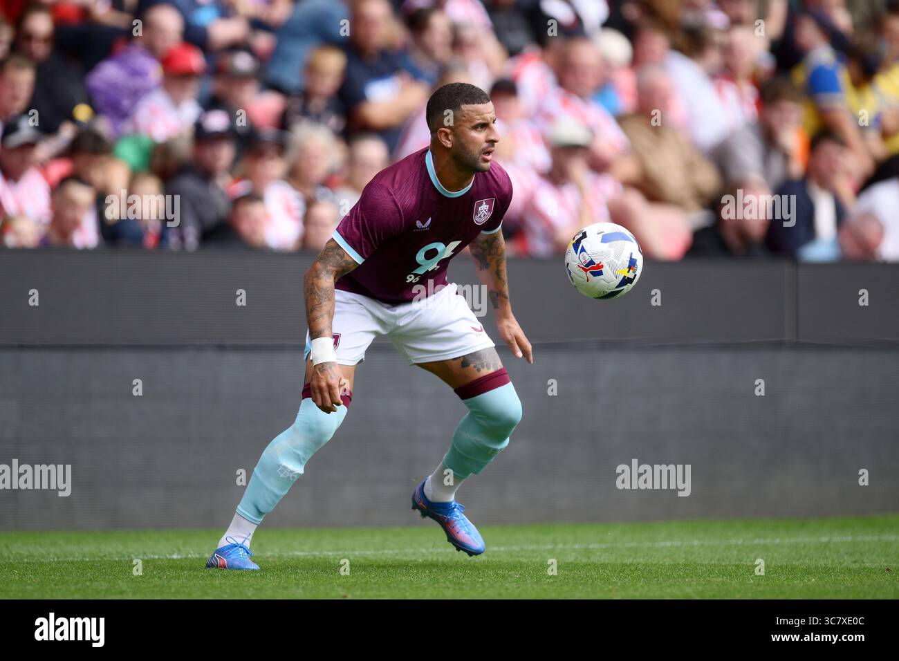 Burnley's Kyle Walker during the pre-season friendly match at bet365 ...