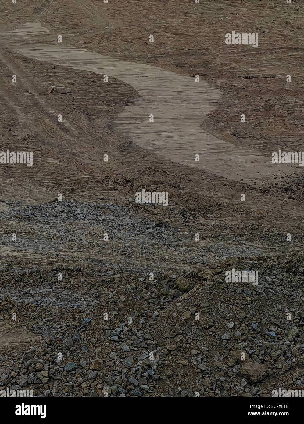 Curvy sand road in hi-res stock photography and images - Alamy