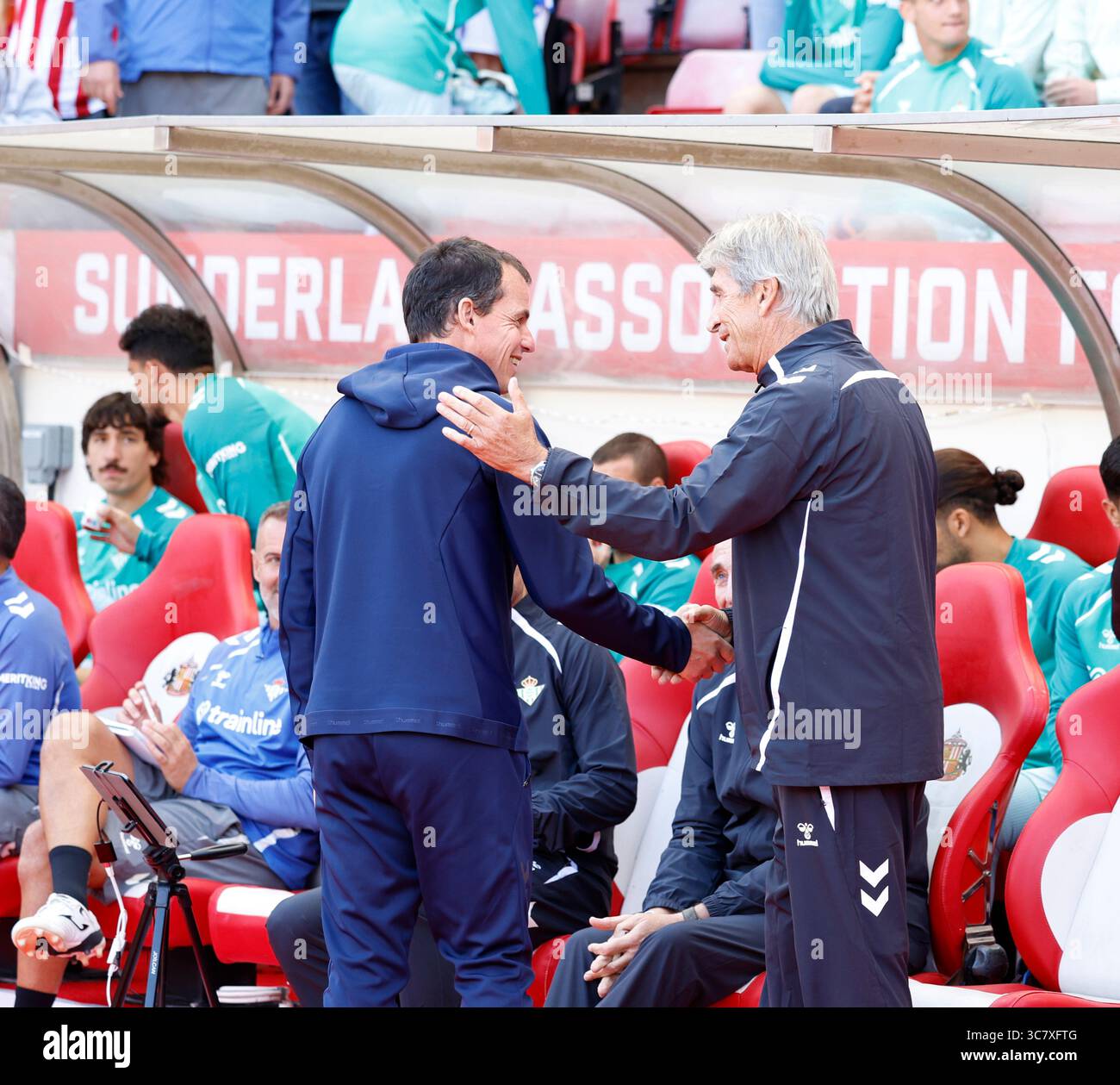 2nd August 2025; Stadium of Light, Sunderland, England; Pre Season ...