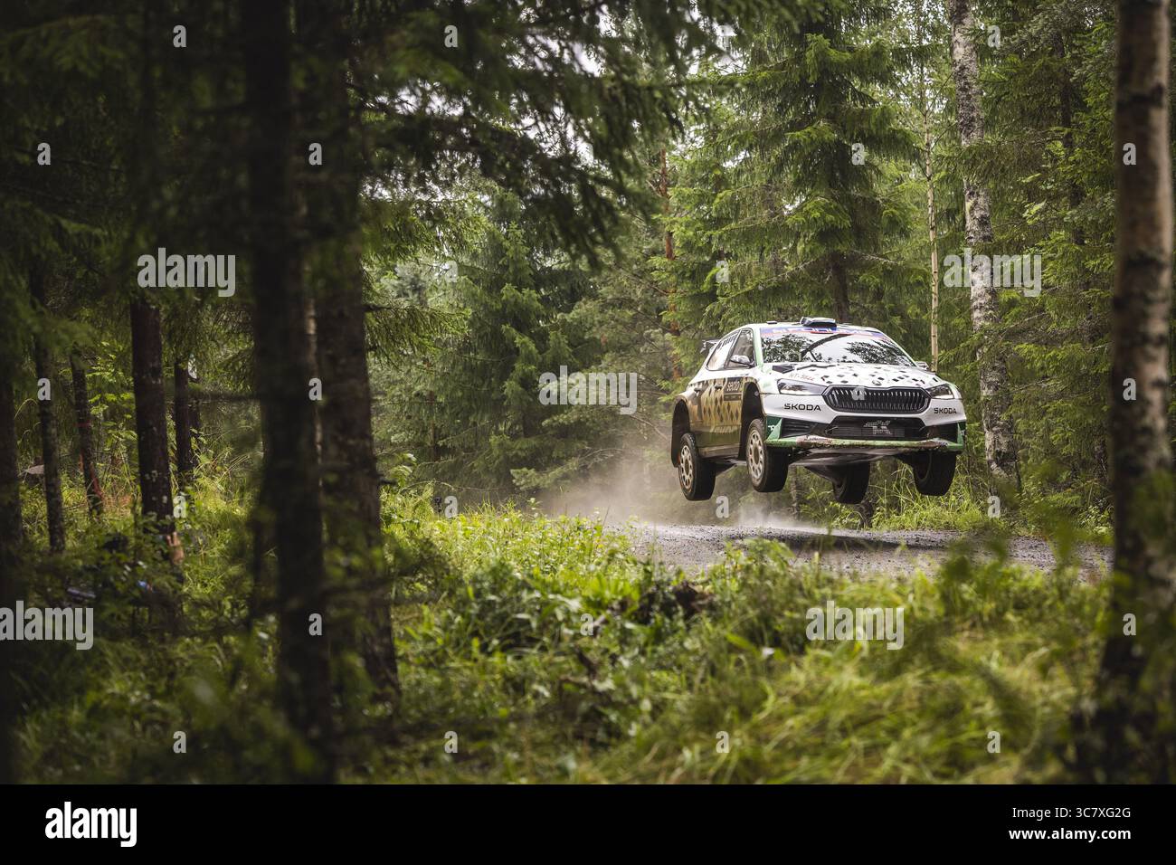 35 Robert VIRVES, Jakko VIILO, Skoda Fabia RS Rally2, action during the ...